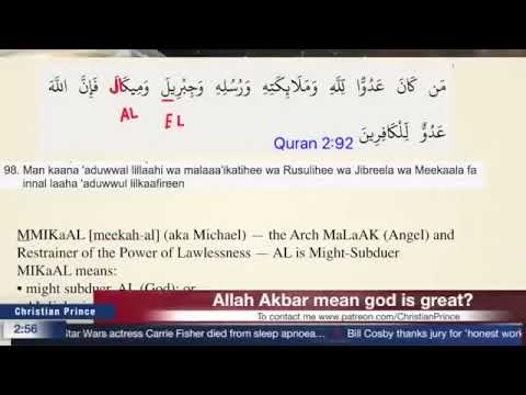 What Allahu Akbar Really Means Christian Prince