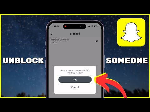 How to UNBLOCK Someone On Snapchat