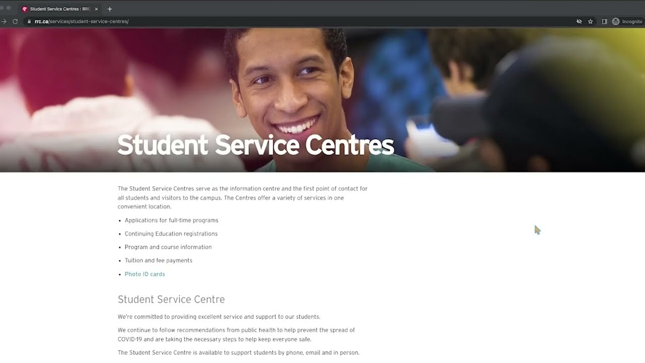 RRC Polytech - Student Service Centre