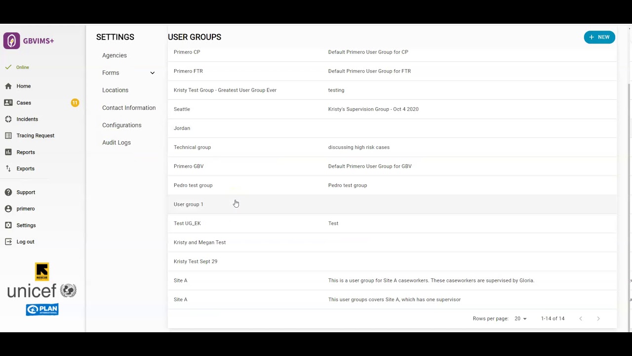 User Management - Editing User Groups (5 of 9)