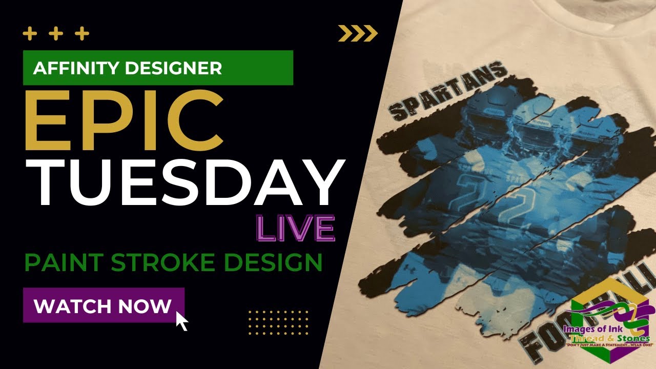 EPIC Tuesday: Paint Stroke Design