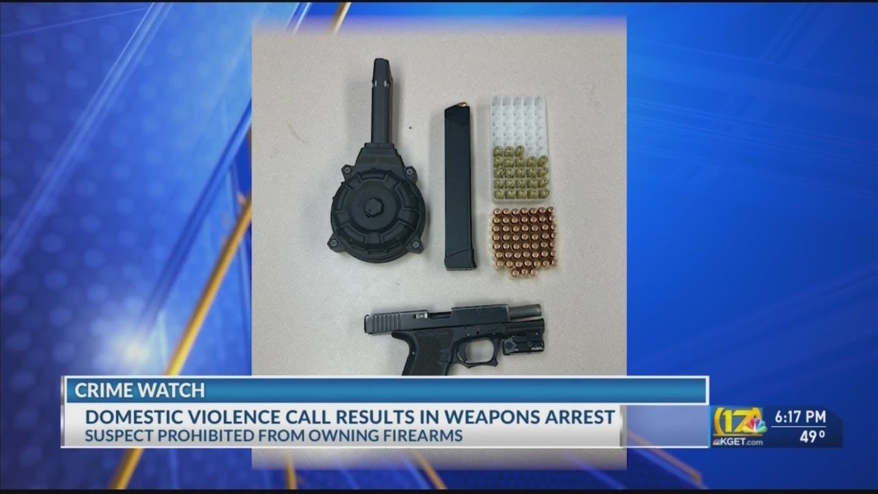 Unregistered gun, high-capacity magazines found in Rosamond domestic violence investigation