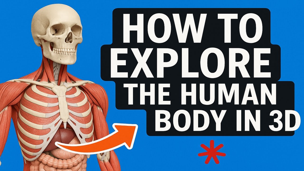 How to Explore the Human Body in 3D Online | Best Free Digital Anatomy Tools