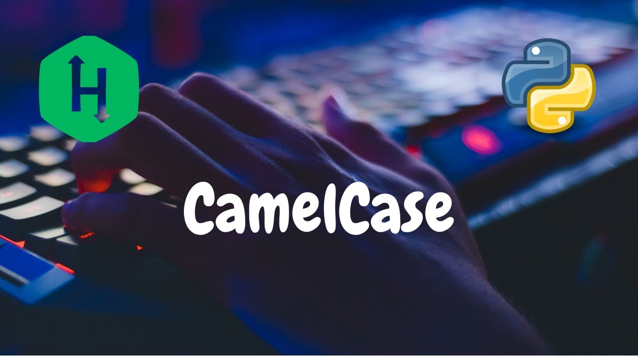79 - CamelCase | Strings | Hackerrank Solution | Python