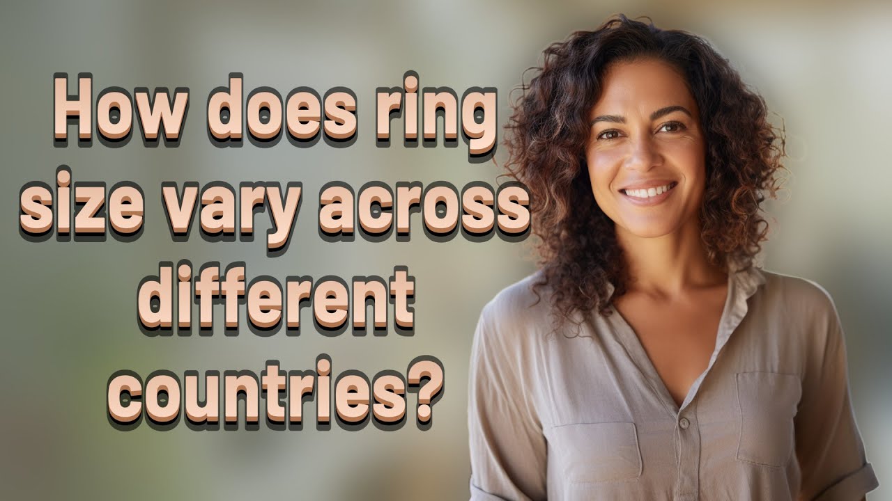 How does ring size vary across different countries?