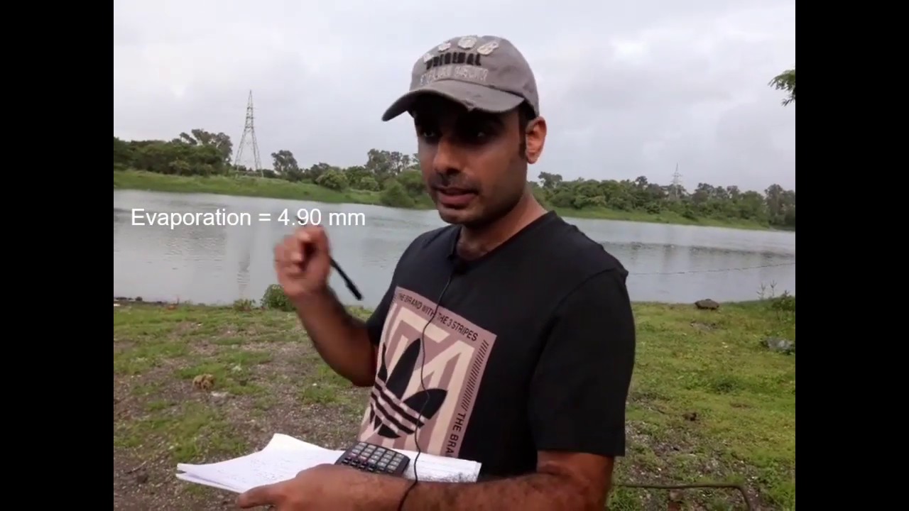 Lake evaporation using Meyer's formula | Hydrology