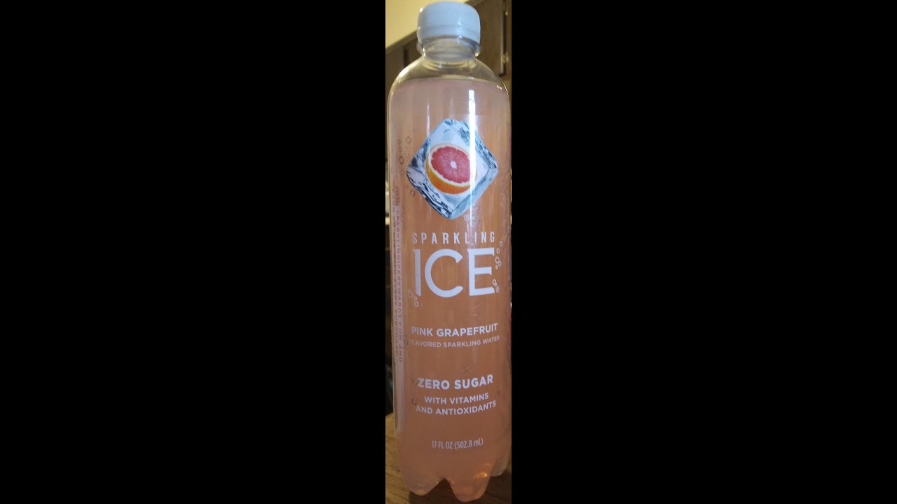 Sparkling Ice Zero Sugar Pink Grapefruit Flavored Sparkling Water Review