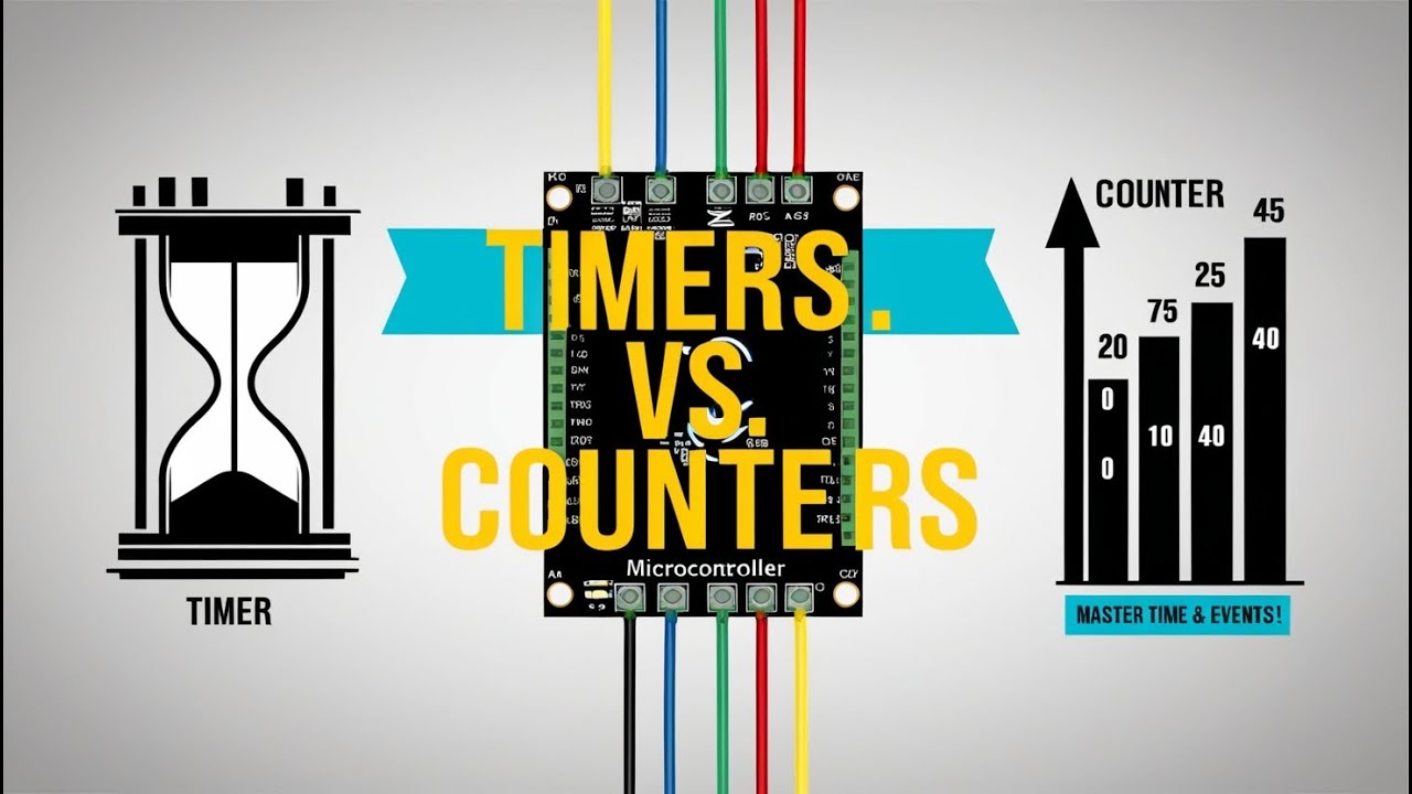 Difference Between Timer and Counter | How to Know When to Use a Timer or a Counter