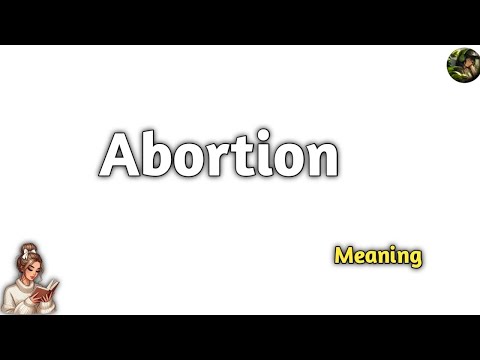 abortion meaning