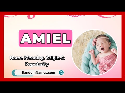 Amiel - Baby Girl Name Meaning, Origin & Popularity - RandomNames.com