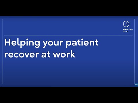 An introduction to recovery at work | ACC New Zealand