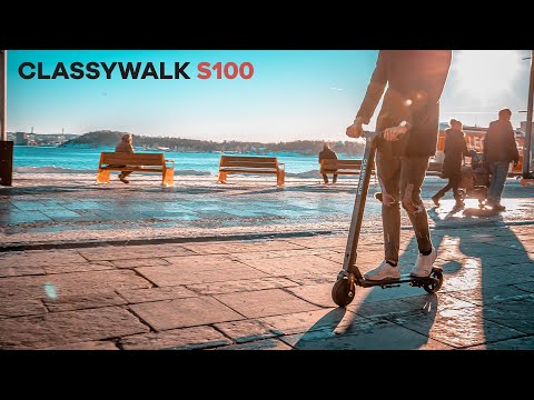 ClassyWalk S100 - Elektrisk Sparkesykkel