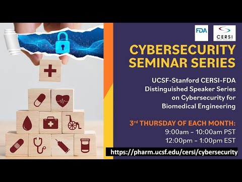 Cybersecurity Seminar Series (Dec 2022): Michelle Jump