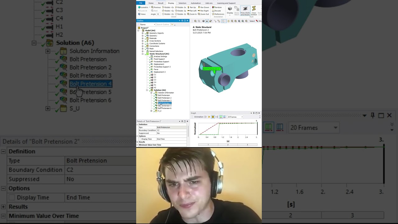 ANSYS Noob x PRO - Results Probing #ansys #fea #ansysworkbench #ansystutorial #cadsoftware