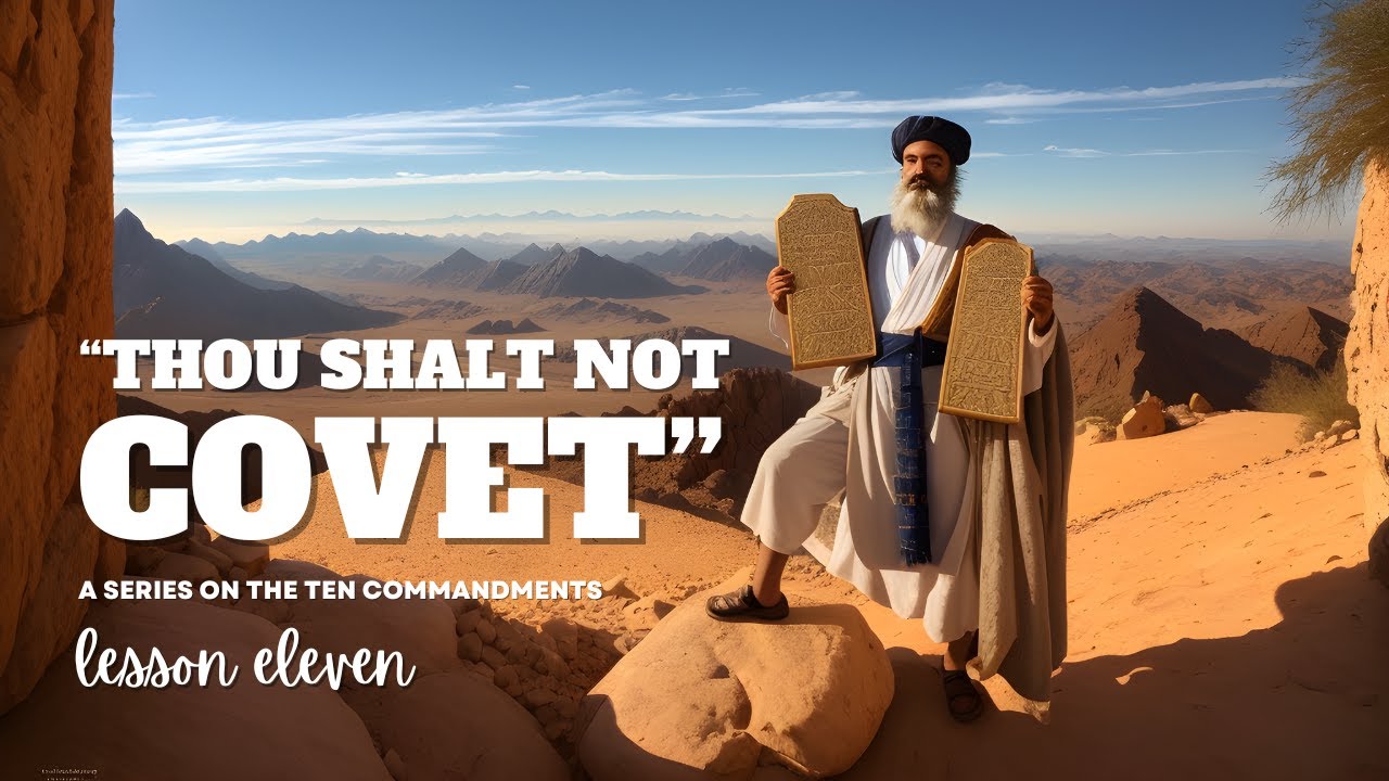 “Thou Shalt Not Covet" | Ten Commandments: Lesson 11 - Conyers ...