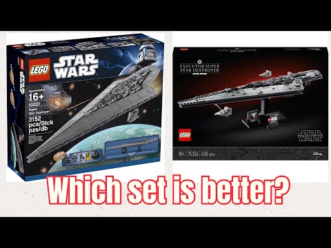 Lego comparison UCS Super Star Destroyer 10221 VS Executor Super Star Destroyer 75356