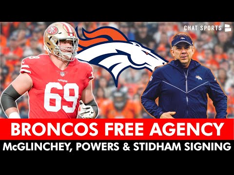 BREAKING NEWS: Broncos Signing Mike McGlinchey, Ben Powers & Jarrett Stidham In NFL Free Agency, YES
