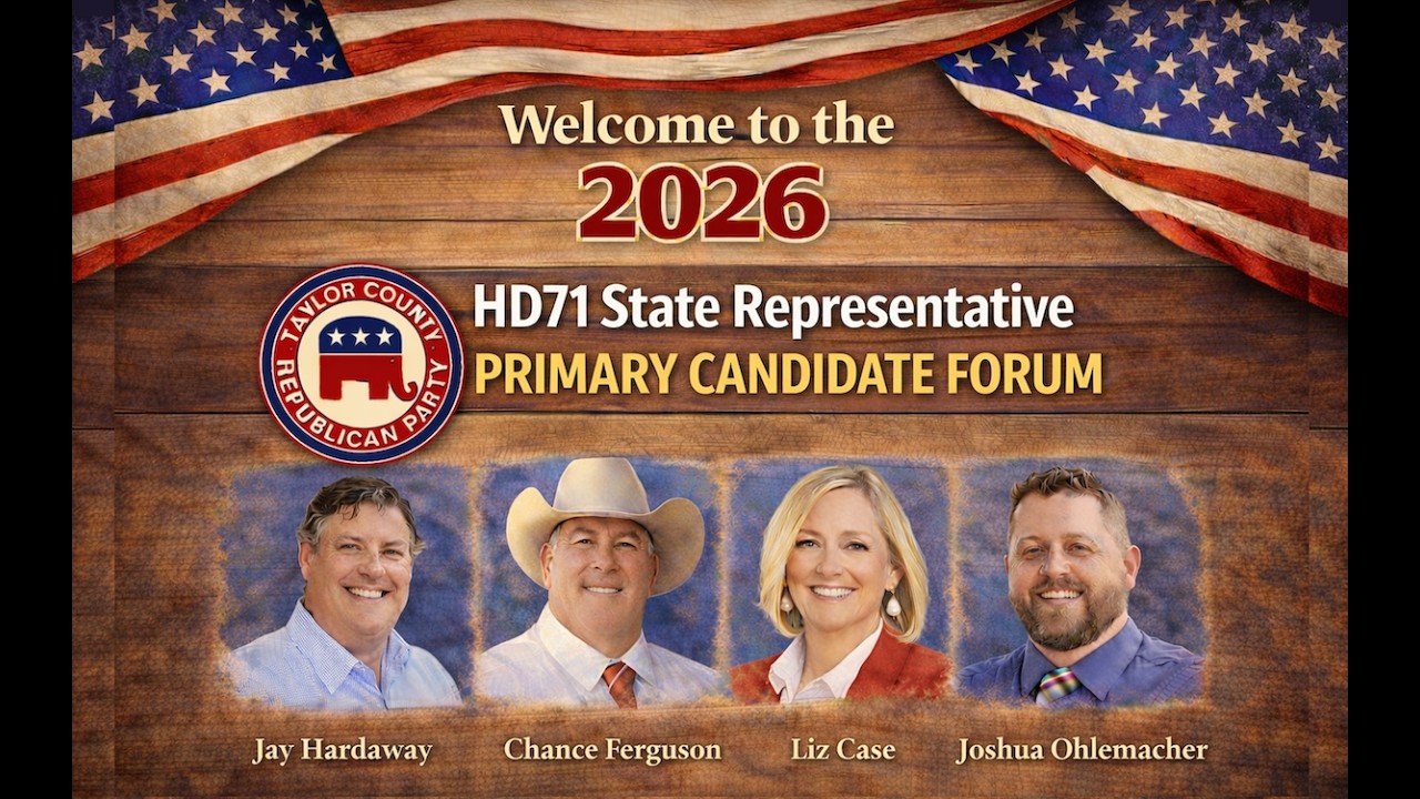 2026 HD71 Republican Primary Candidate Forum - January 22, 2026