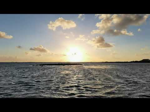 Enjoy the calming undulating waters of St Ouen Bay, Jersey, Channel Islands. Filmed 4th May 2021.