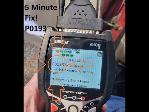 5 Minute Fix! Code P0193