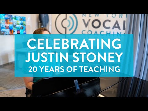 Celebrating Justin Stoney - 20 Years of Vocal Joy & Glory