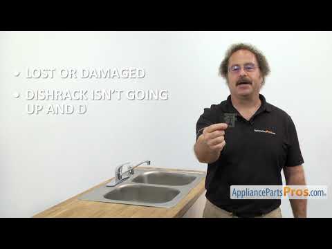 How To: Whirlpool/KitchenAid/Maytag Dishwasher Front Adjuster Guide WPW10195840