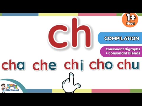 Consonant Digraphs | Consonant Blends | Reading Compilation for Kids