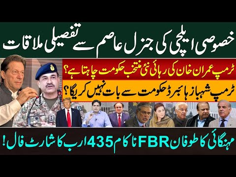 Trump Want Imran Khan's Release & a Newly Elected Govt? Trump Refuse to engage with Shehbaz Govt?