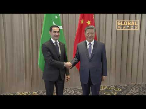Chinese President Xi Jinping held a series of bilateral meetings with leaders from Central Asia