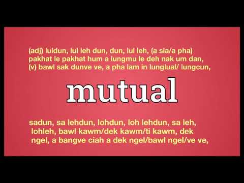 mutual meaning in English Ngawn