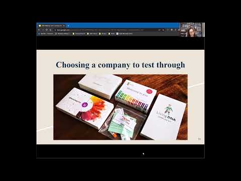 DNA Series 1-Testing: What, How, Why, and Who - Sarah Stoddard (10 Jul 2022)