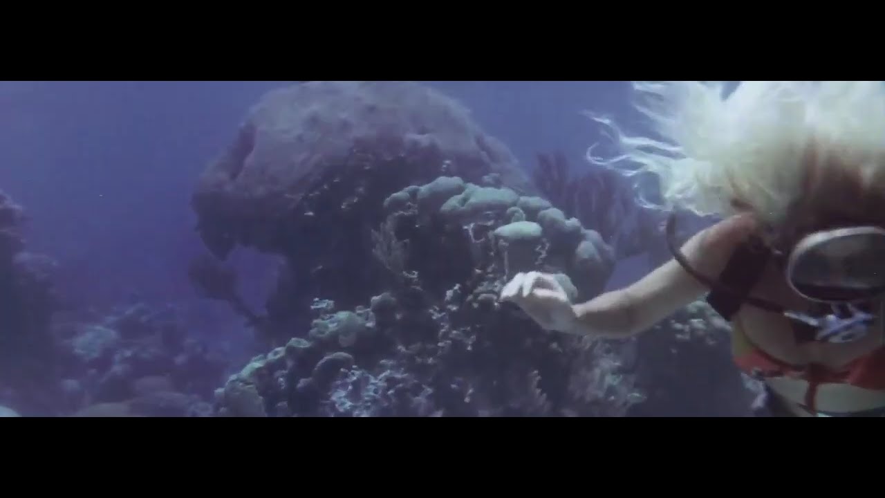 Cheryl Ladd snorkeling—