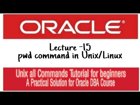 pwd command in Unix/Linux