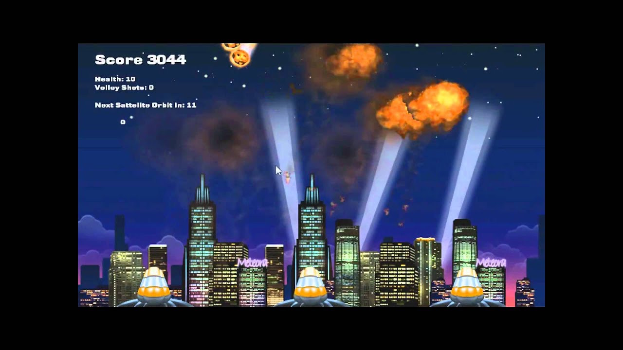 Meteor Mania Development