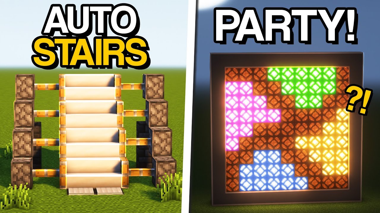 Minecraft: 5+ Redstone Build Hacks & Ideas You Didn't Know!