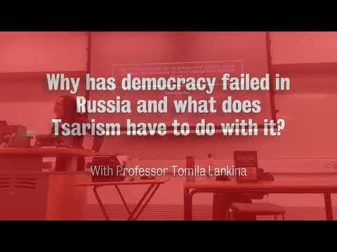 Why Has Democracy Failed in Russia and What's Tsarism Got to Do with It?