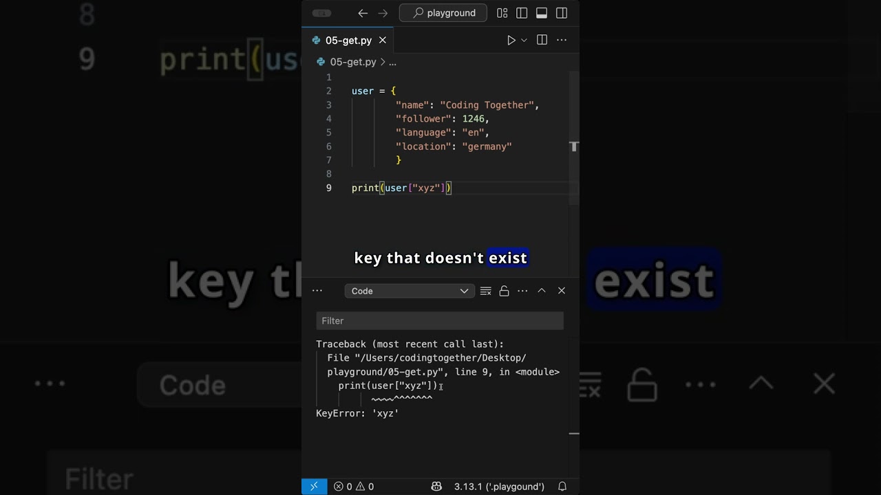 You’ve Been Accessing DICTIONARIES Wrong!