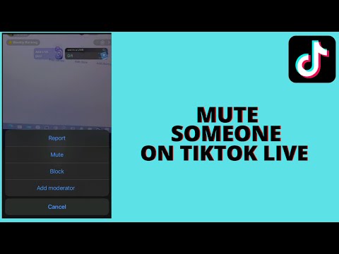 How to Mute Someone On Tiktok Live As A Moderator