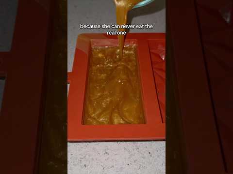 I made a Dubai chocolate bar out of wax candy π« #candy #shorts