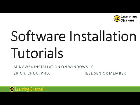 Installation of Msys2 and MinGW64 on Windows