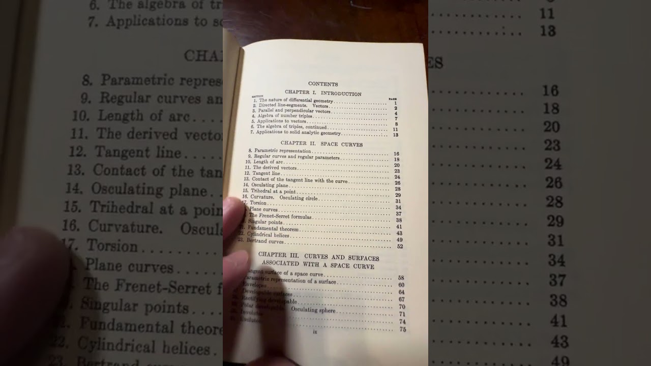 Differential Geometry 1935 #math #book