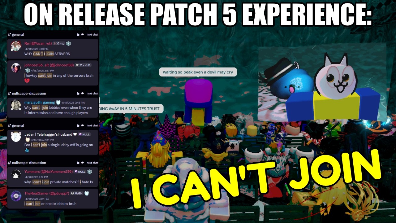 THE ON RELASE PATCH 5 EXPERIENCE | Nullscape