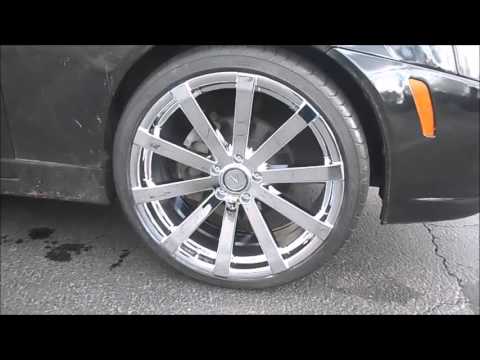 2003 Cadillac CTS 20" Velocity VLC-12 wrapped in Lexani 245/35/20
