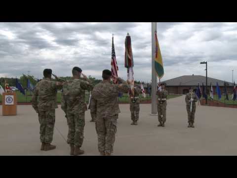 US Army Human Resources Command Change of Command