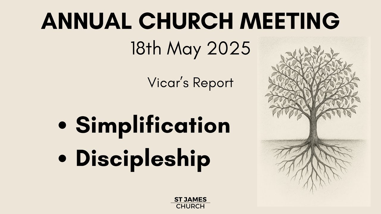 2025 APCM - Vicar's Report