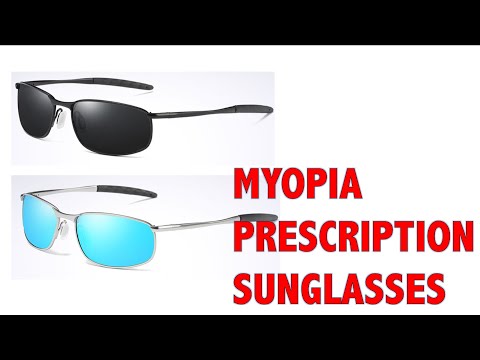 ✅Al-mg Alloy Shield men women polarized sunglasses Custom Myopia Minus Prescription Lens -1 to -6