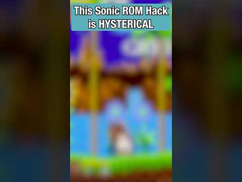 This Sonic ROM hack is HILARIOUS #gaming #sonic #sonicthehedgehog