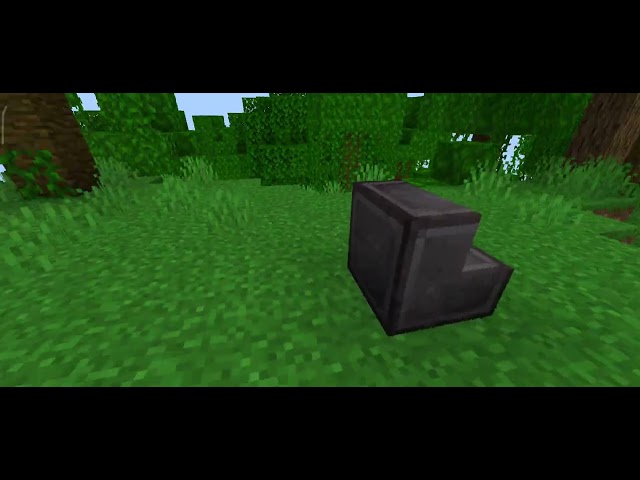 Netherite Stairs Minecraft Texture Pack