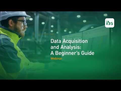 Webinar: Data Acquisition and Analysis A Beginner’s Guide