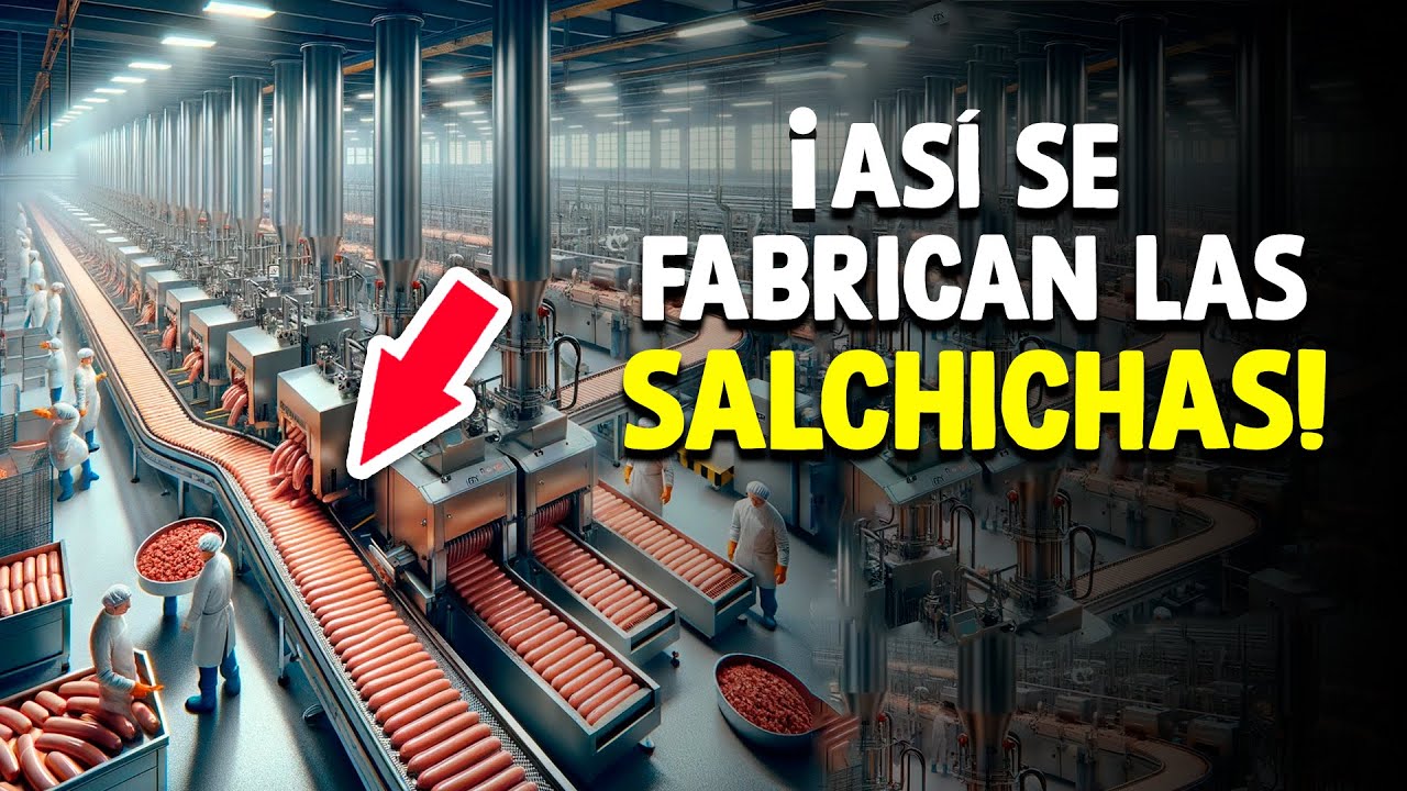 How are sausages made? [Factory Process]